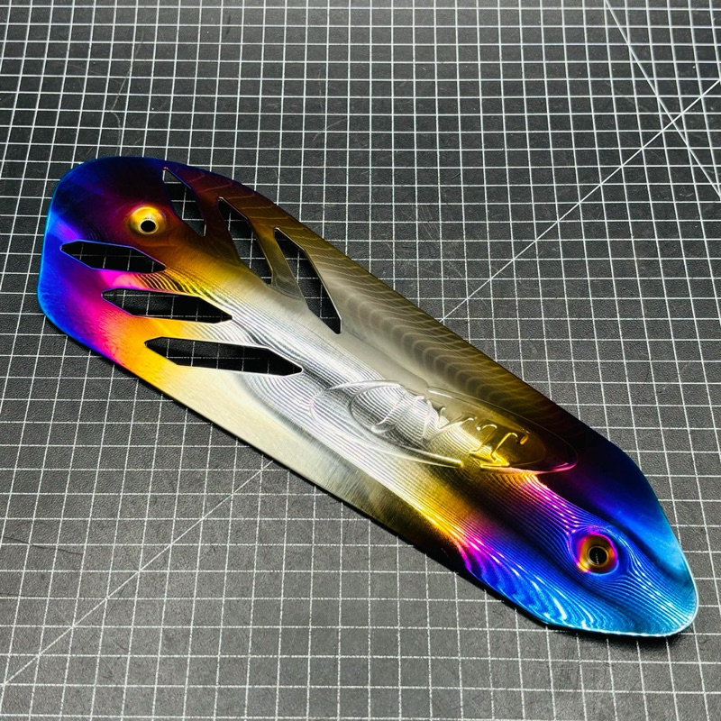 JVT TITANIUM ALLOY HEAT GUARD UNIVERSAL jvt pipe only | Shopee Philippines