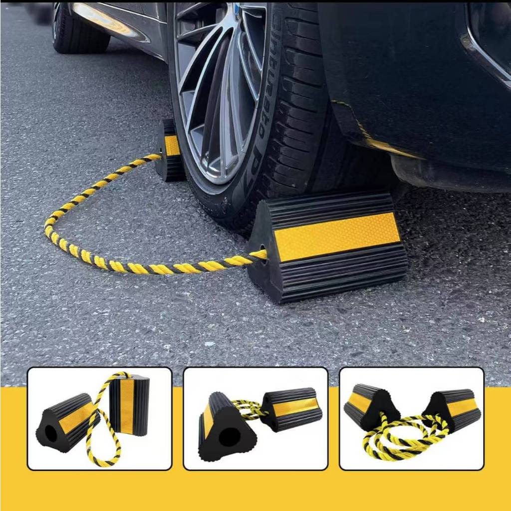 The Garage RUBBER WHEEL CHOCKS , kalso ,calso , tire stop , tire ...