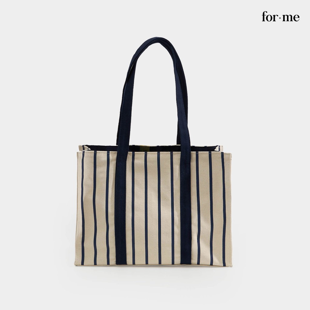 ForMe Striped Tote Bag For Women (Multi-Color Combination) | Shopee ...