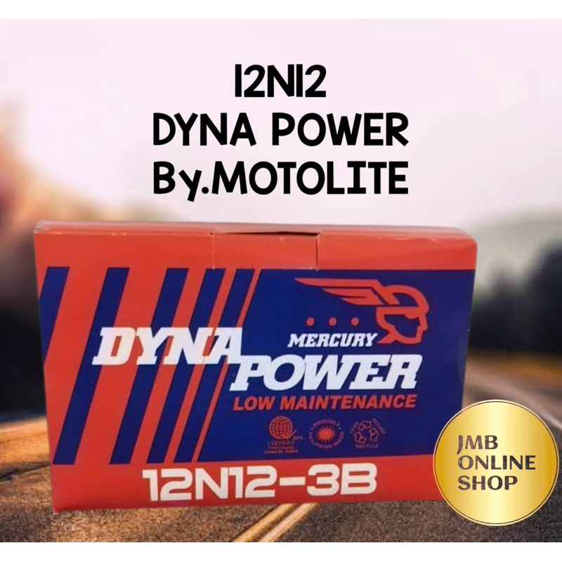 12N12 DYNA POWER BATTERY Low Maintenance PRODUCT OF MOTOLITE | Shopee ...