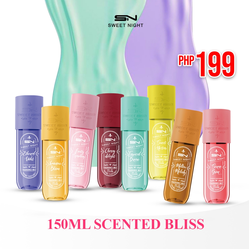 [SHIMMER EDITION] Sweet Night Scented Bliss New Arrival 150ML | Shopee ...