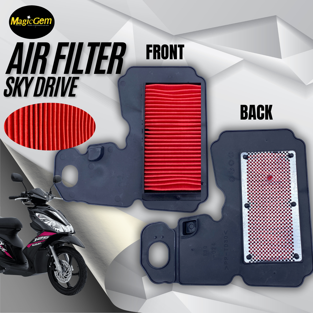 MG Air Filter Suzuki Skydrive / Skydrive 125 Carb / Skydrive Fi ...