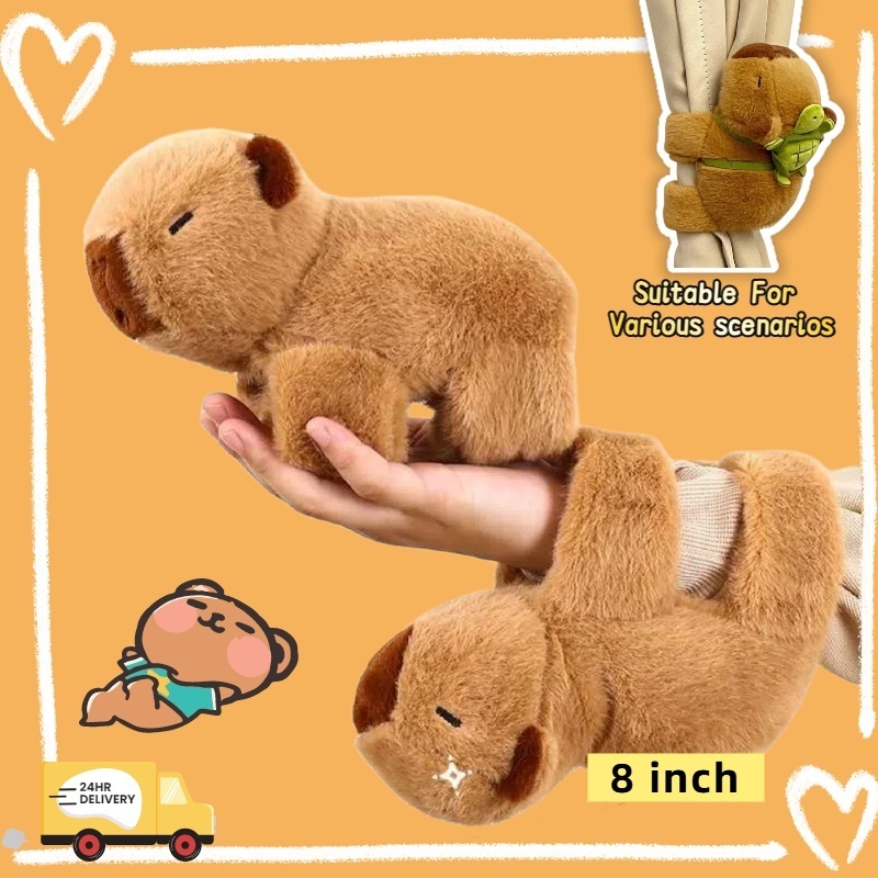 Cute Capybara Slap Bracelets Stuffed Kawaii Animal Plush Doll Toy ...