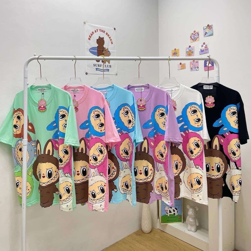 BANGKOK THAILAND LABUBU OVERSIZED SHIRT | Shopee Philippines