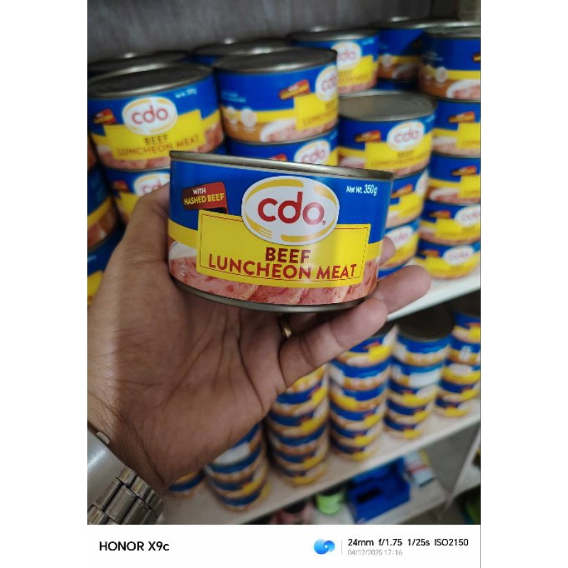 CDO Beef Luncheon Meat With Mashed Beef | Shopee Philippines