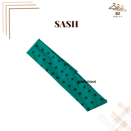 GSP Sash Green Printed Scouting Uniform Accessory for Girl | BZ Daily ...