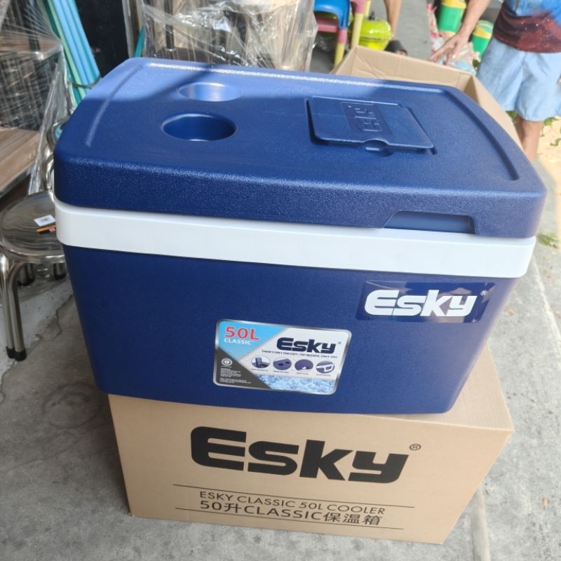 ESKY CLASSIC 50L COOLER WITH ICE PACKOn hand ready to ship | Shopee ...