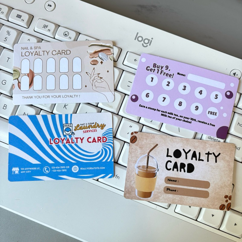 Custom Loyalty Cards (50pcs per order) | Shopee Philippines