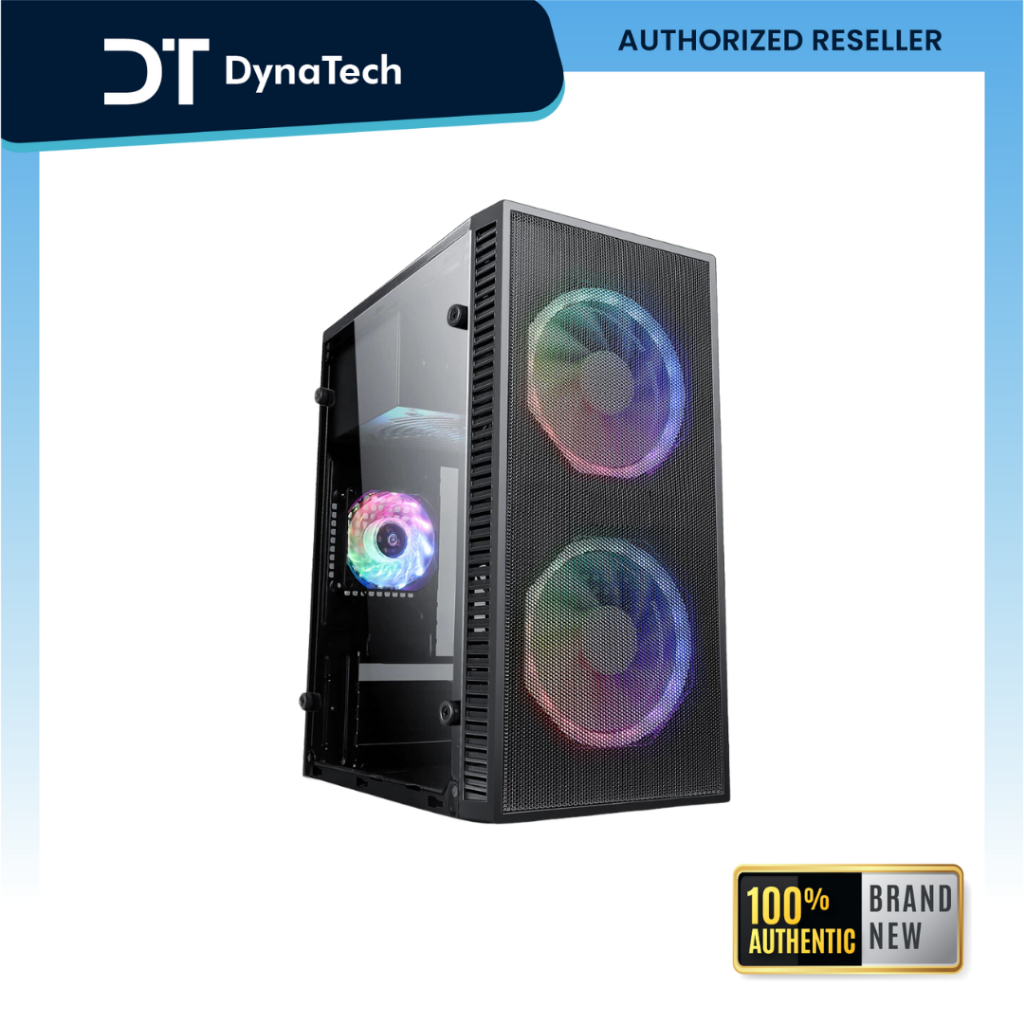 InPlay Wind 01 Mesh Acrylic Side Panel Micro ATX PC Case | Shopee ...