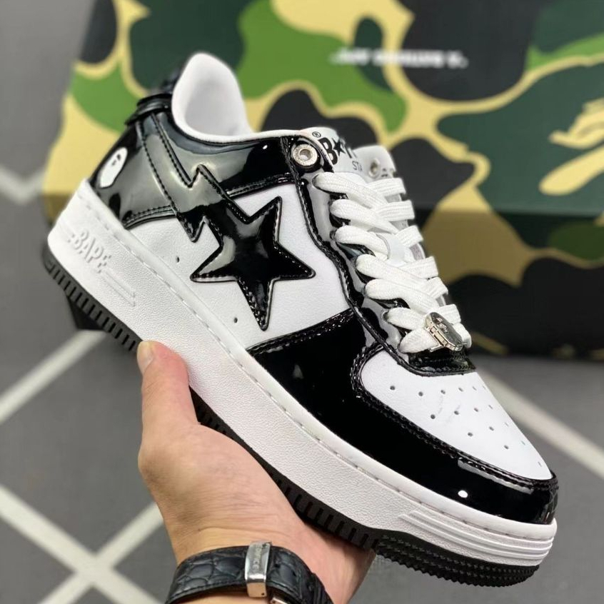 {{FLASH DEAL!!}} Bape Sta Low Tops Premium gloss clean look and ...