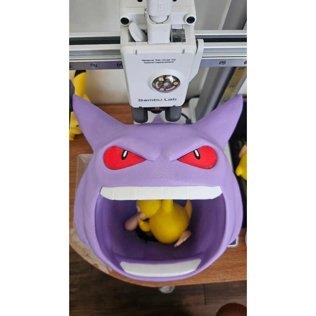 Big Item Holder Gengar Pokémon Scaled Pokémon Gengar 3D Printed Gengar ...