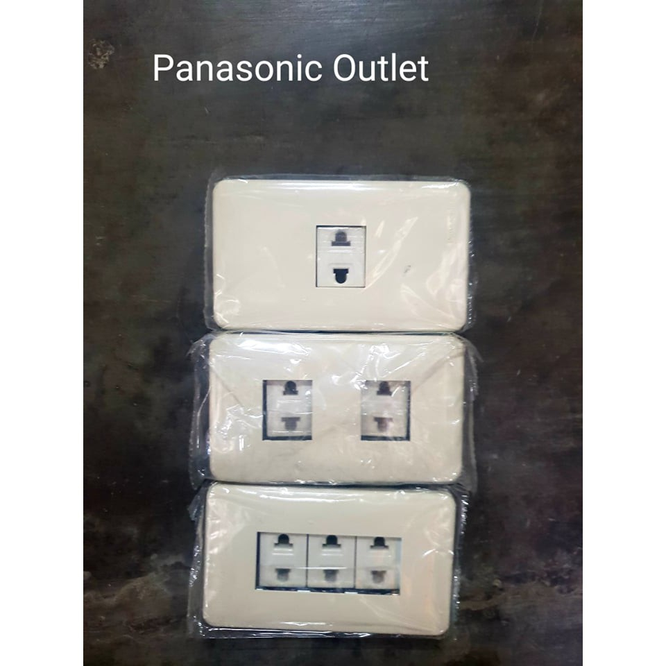 PANASONIC SWITCH/Univ. OUTLET 1g/2g/3g classic series | Shopee Philippines