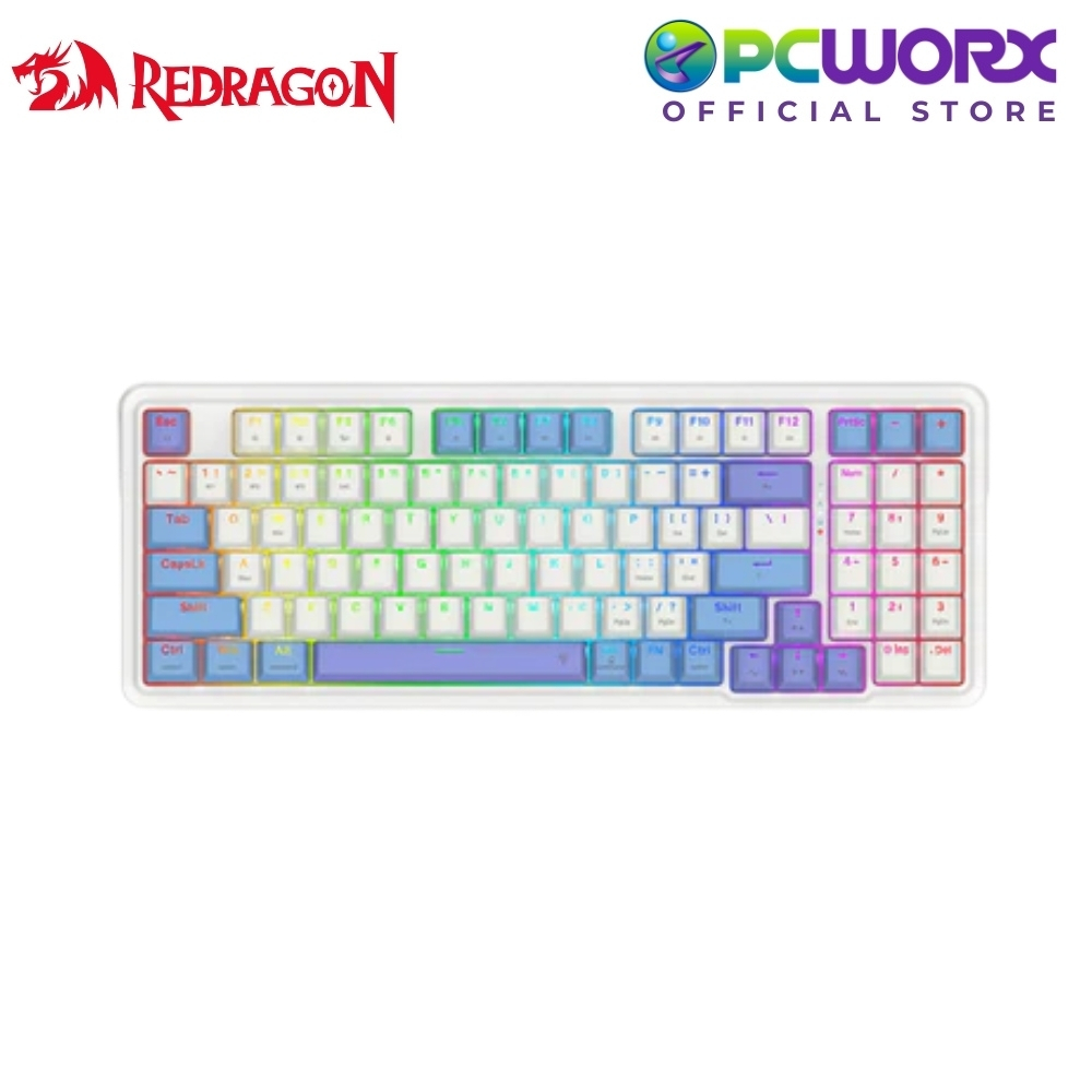Redragon K664WBP-RGB-PRO Gloria Pro 3 Modes Hot-Swappable Gasket ...