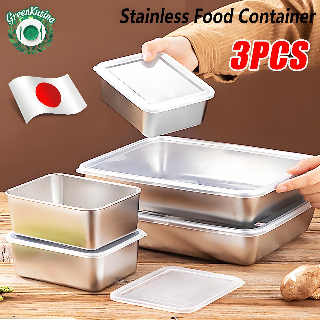 GK 304 Stainless Steel Fresh Keeping Box For Adult Food Storage ...