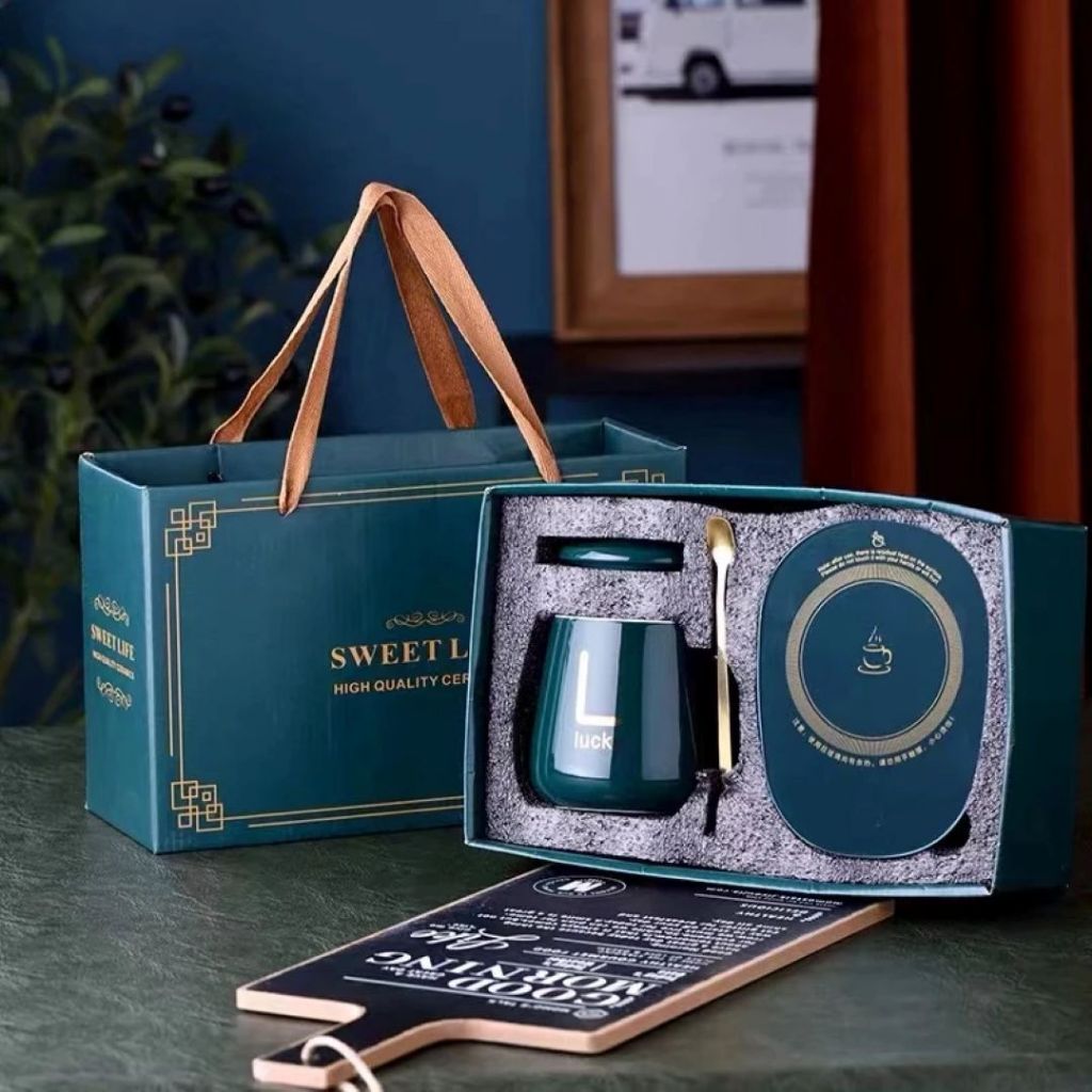 55 Degree Electronic Warmer Ceramic Mug Smart Intelligent Constant ...