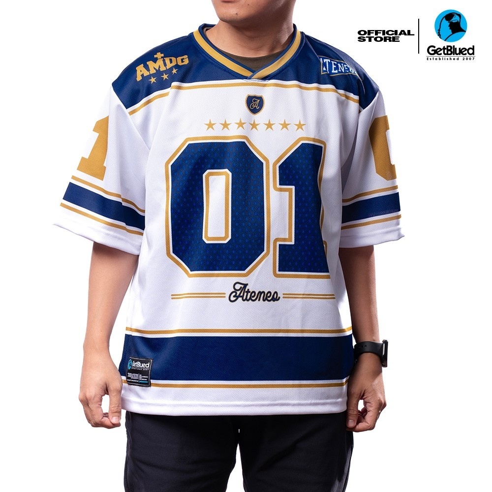 GetBlued Ateneo | Ateneo 01 American Football Jersey For Men And Women ...