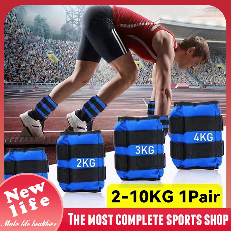 Adjustable Strength Training Weighted sandbag 2/3/4/5/6/8/10KG Ankle ...