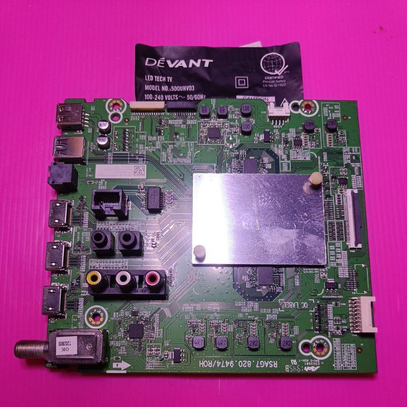 DEVANT 50QUHV03 SMART MAINBOARD | Shopee Philippines
