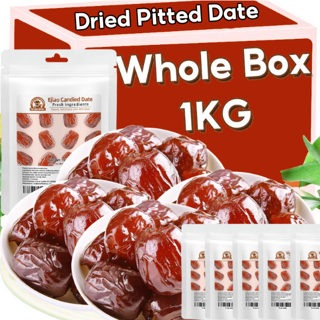 1KG Dried Pitted Dates , Dates, Jujube, Chinese Snack, Normal Size ...