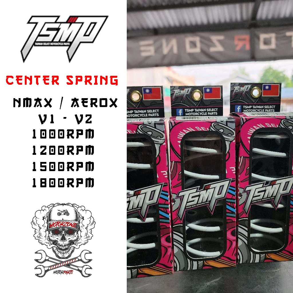 TSMP CENTER SPRING NMAX / AEROX V1 - V2 1000RPM, 1200RPM, 1500RPM ...