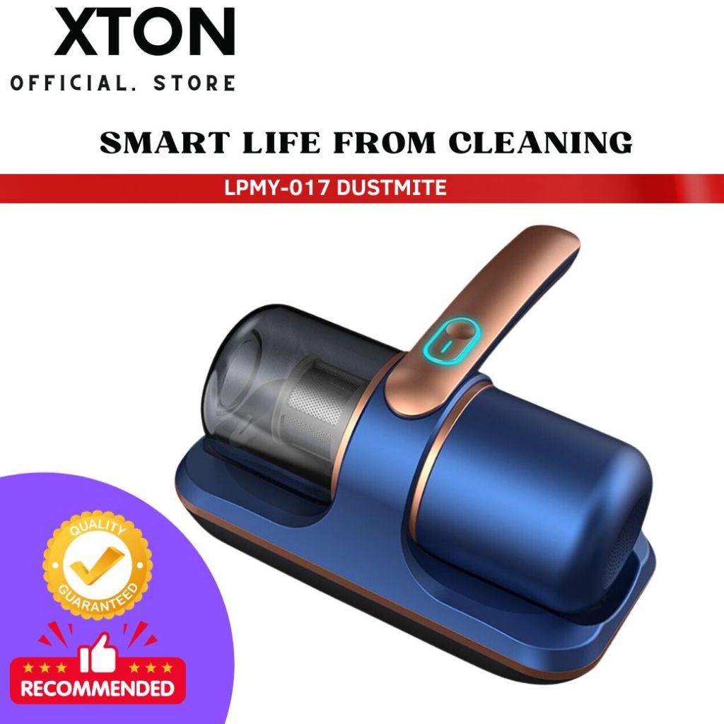 Xton Lpmy017 Cordless Handheld Mite Remover High Suction Uv Sterilization Dust-Mite Vacuum ...