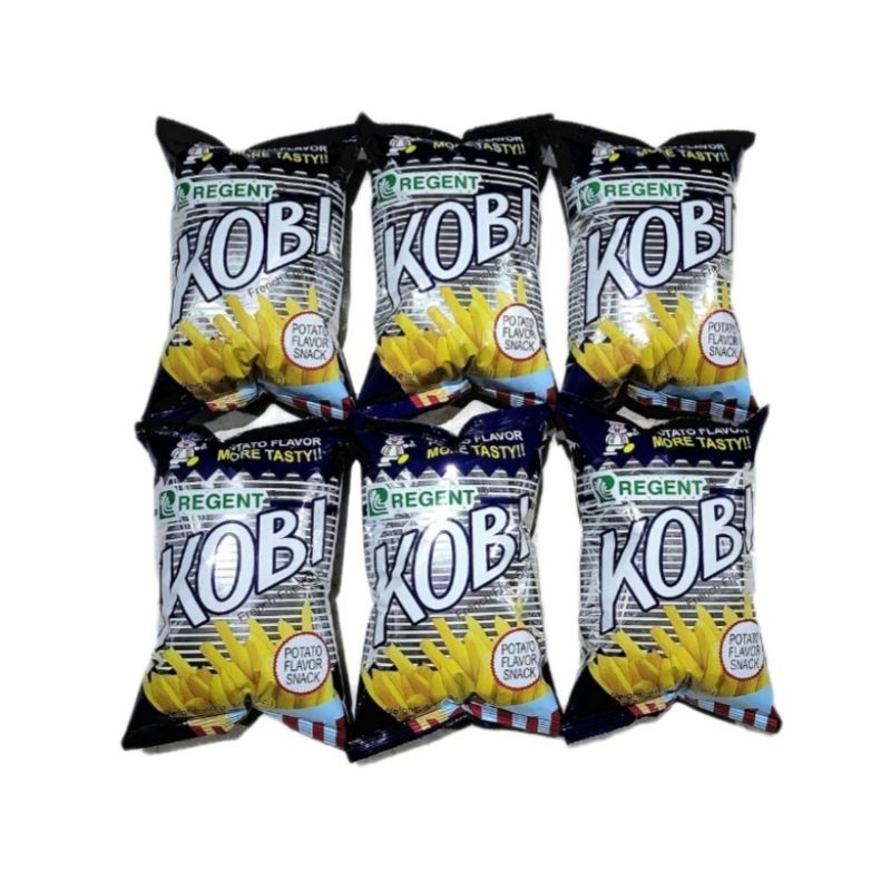 6 Packs Kobi Potato Flavor Snack French Fried Style 40g | Shopee ...