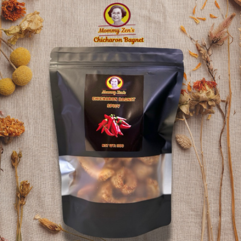 Spicy Chicharon Bagnet 110g Super Crispy Pork Snack Hot & Crunchy ...