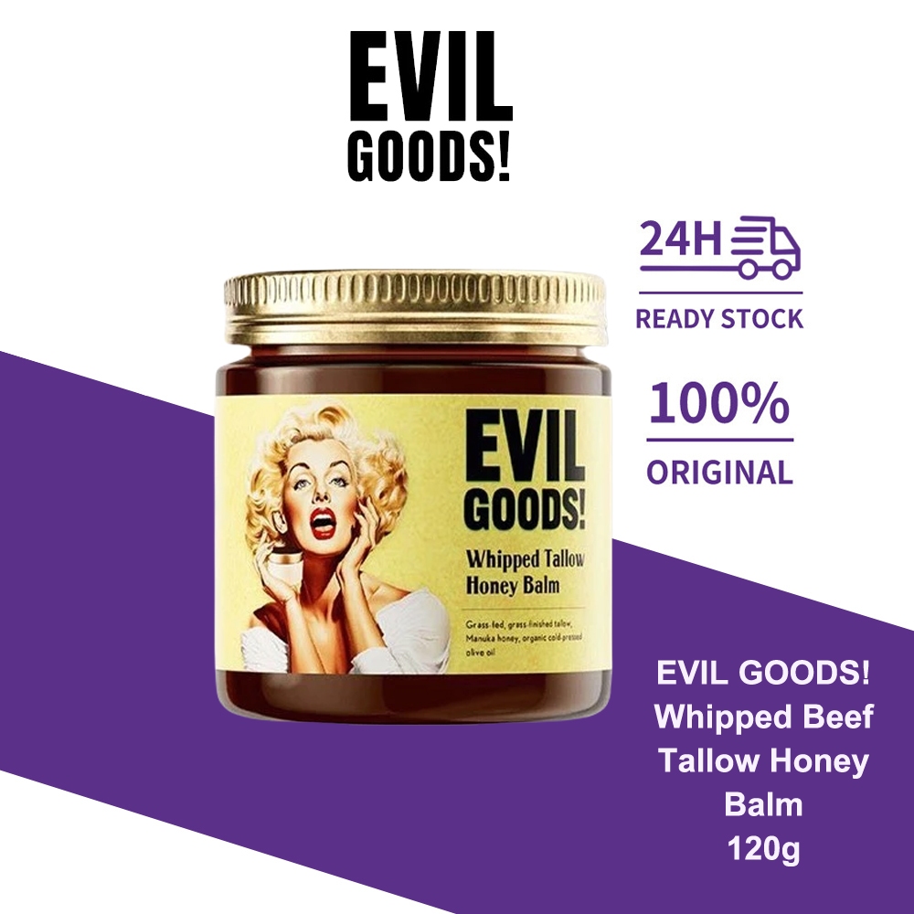 EVIL GOODS! Whipped Beef Tallow Honey Balm Nourishing Face Cream ...