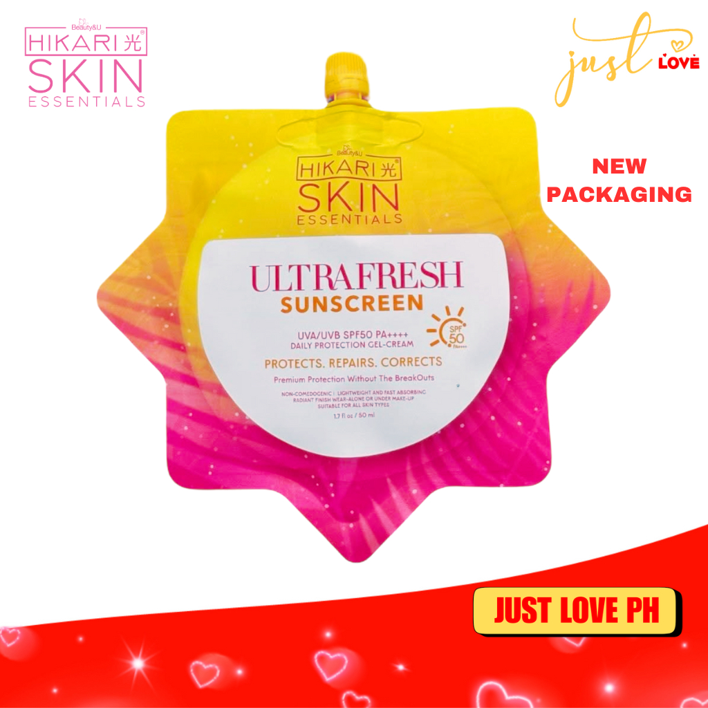 Hikari Skin UltraWhite / UltraFresh Sunscreen SPF50 50ml (New Packaging ...