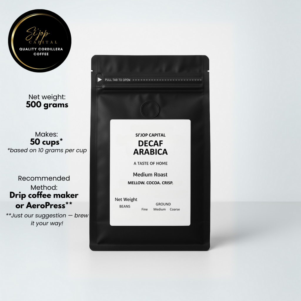 Decaf Arabica Coffee: 500 grams, Medium Roast (pre-order only) | Shopee ...