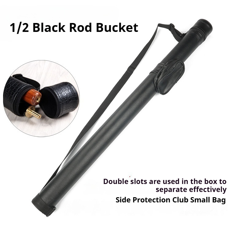 1B1S Single Hard Case for Billiard Cue Stick Black Durable Case for ...