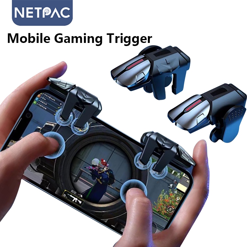 NETPAC G21 Mobile Game Trigger Joystick Game Button Auxiliary Six ...