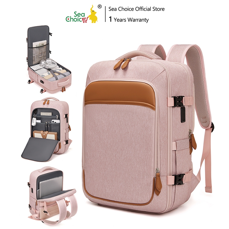 SEA CHOICE Large Backpack for Outdoor Travel with 16inch Laptop ...