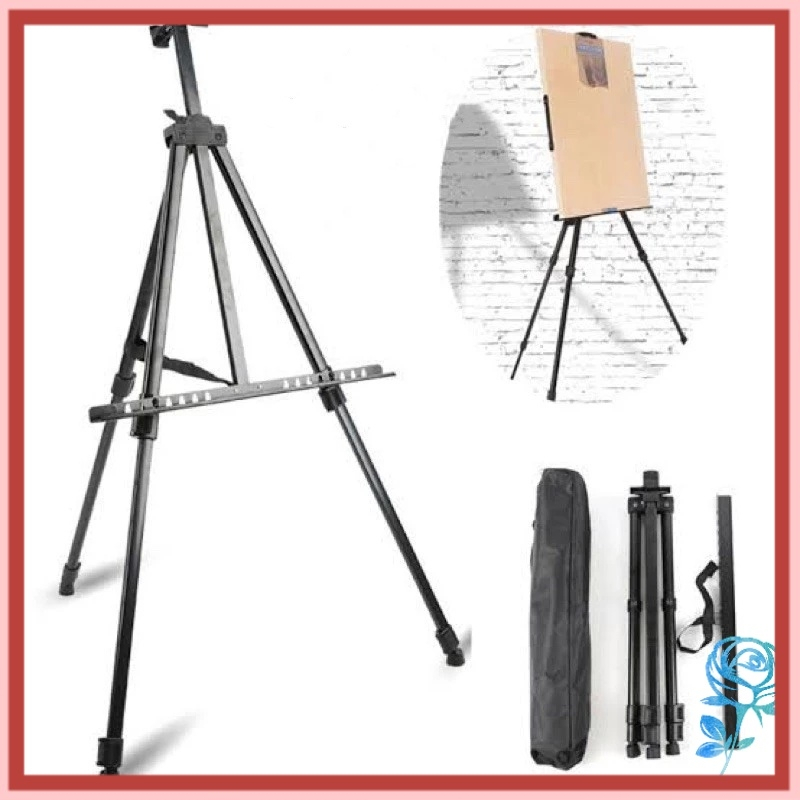 Aluminum Easel Stand Folding Telescopic Display /Painting Display Stand ...