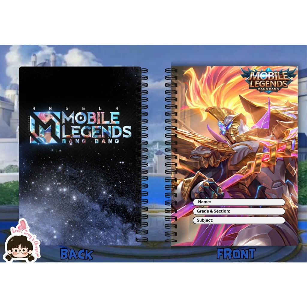 MOBILE LEGENDS NOTEBOOK DOUBLE LOOP WIRED | Shopee Philippines