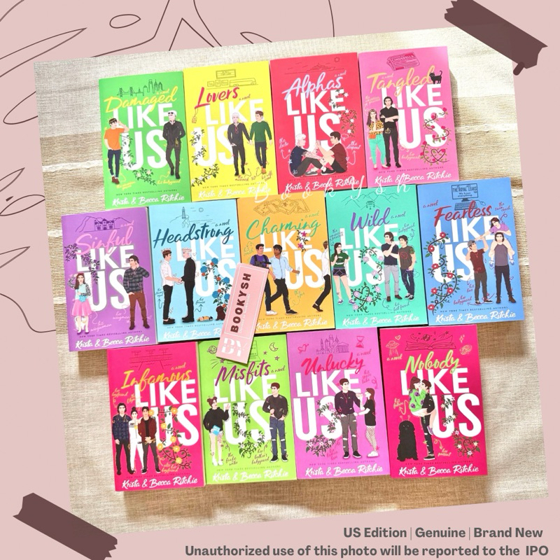 Like Us by Krista and Becca Ritchie (Special Edition) | Shopee Philippines