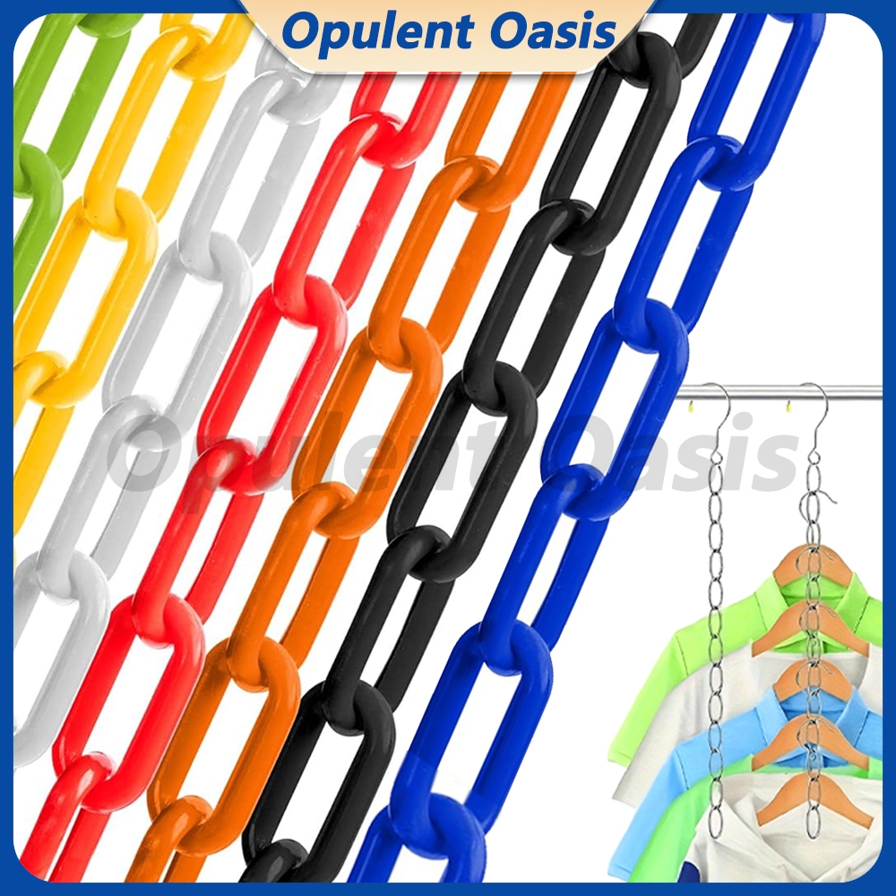 COD Plastic Hanger Chain Plastic Chain Metal Plastic Chain Colored ...