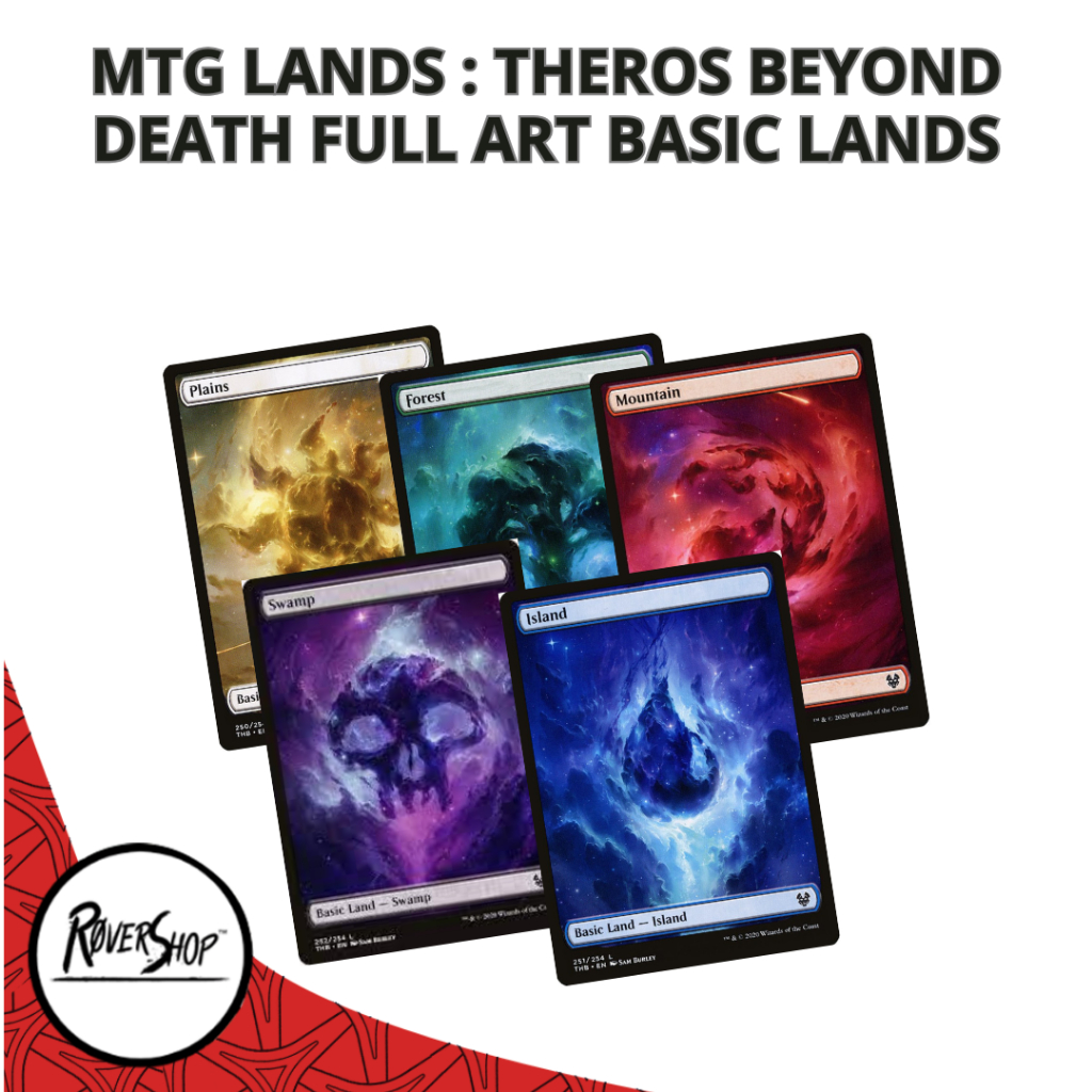Magic The Gathering MTG Lands : Theros Beyond Death Full Art Basic ...