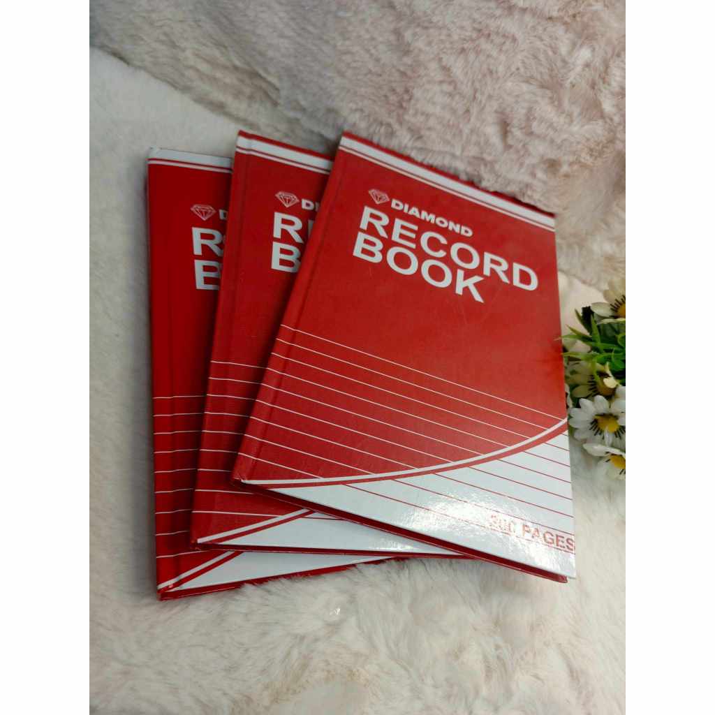 DIAMOND RECORD BOOK/LOGBOOK 500,300,200PAGES | Shopee Philippines