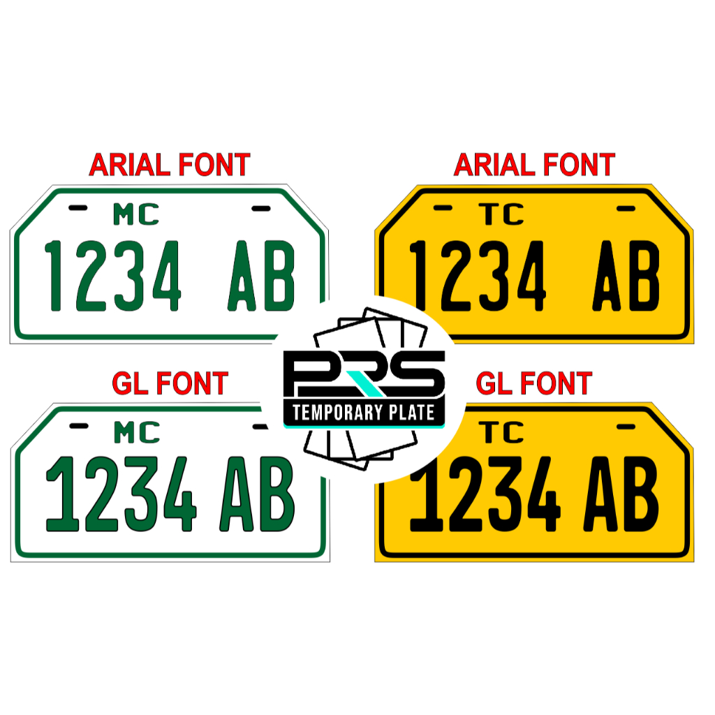 Shop temporary plate for Sale on Shopee Philippines