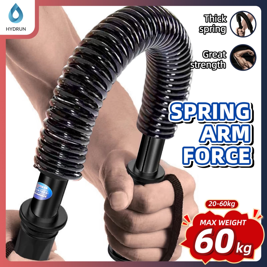 Spring Arm Strength Hand Gripper Power Twister Resistance Bend Bar for ...