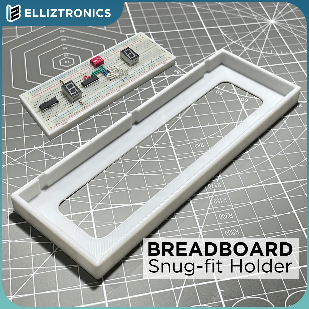 Breadboard Snug-Fit Case Holder / Base Plate / Breadboard Casing Case ...