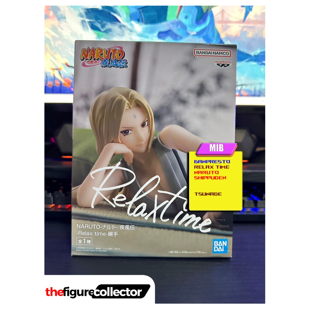 TSUNADE [Authentic] BANPRESTO Relax Time | Naruto Shippuden Figures ...