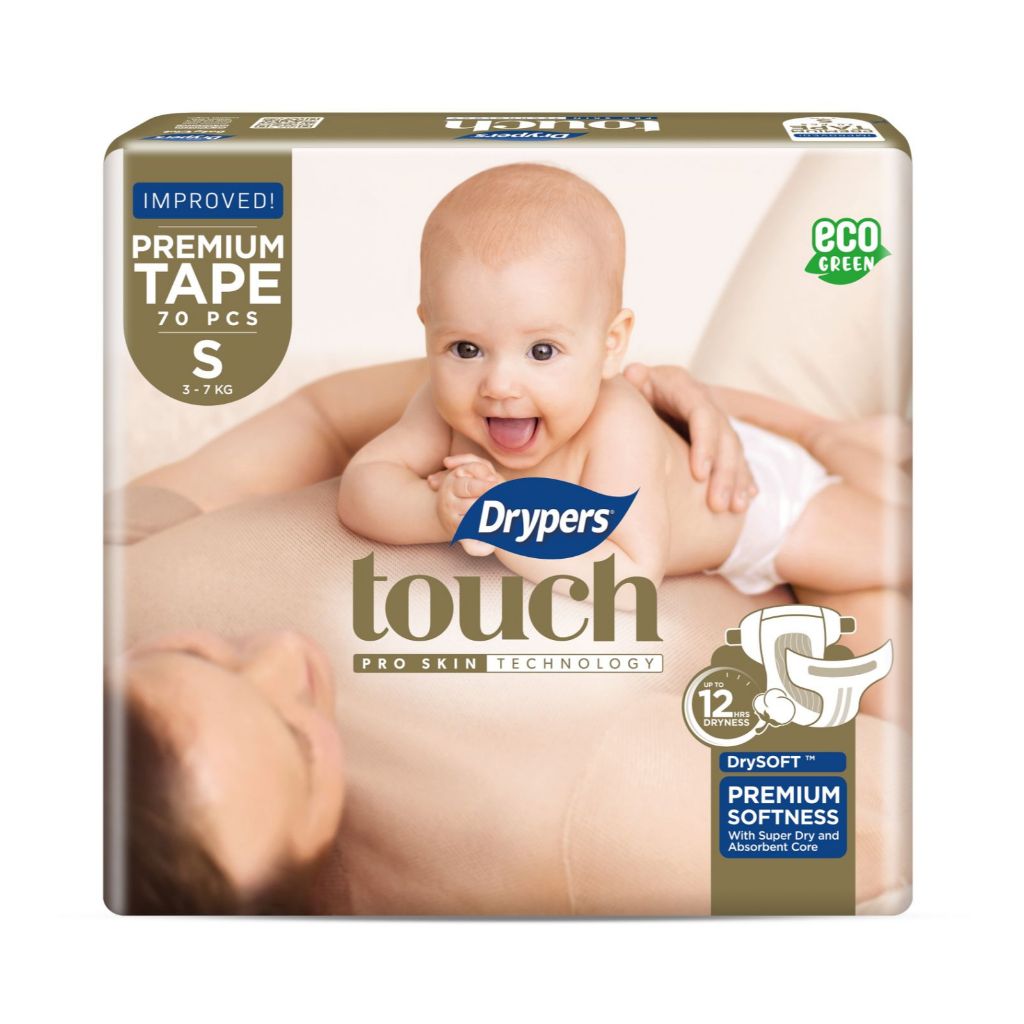 Drypers Touch Mega Pack S 70 Pack of 1 | Shopee Philippines