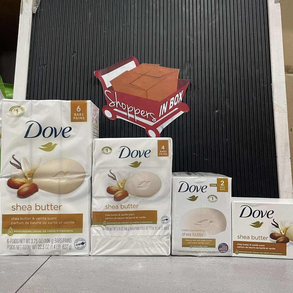 Dove Bar Nourishing Care Shea Butter (6 , 4 , 2 , 1 bars) | Shopee ...