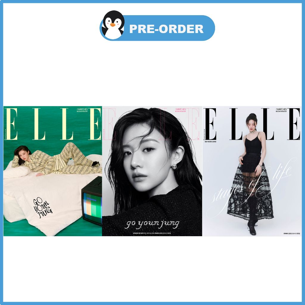 Pre-Order Elle Magazine May 2025 Cover: Go Yoon-jung Yoon Jung | Shopee ...