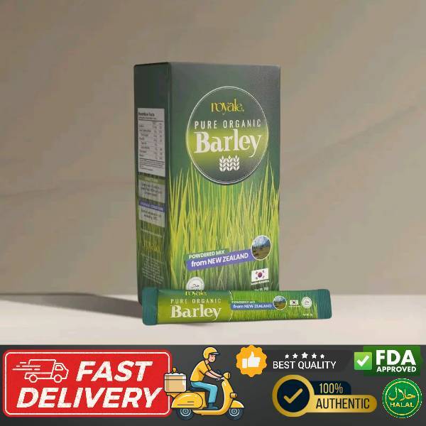 Royale Pure Organic Barley 10 sachet 2027 expiration | Shopee Philippines