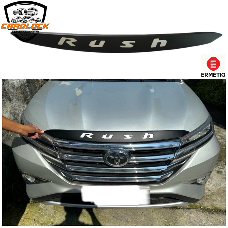 Toyota Rush 2018 - 2025 Thick Hood Guard Black | Shopee Philippines