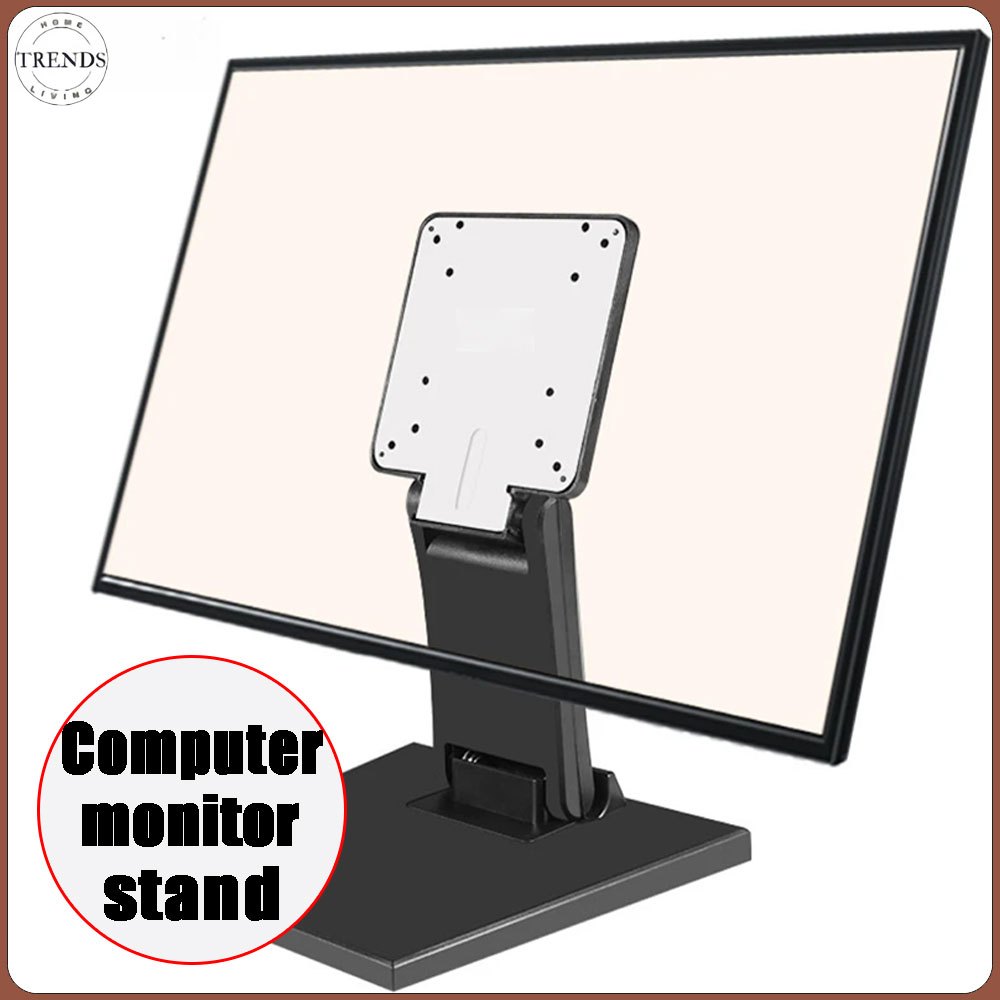 13-27 inch universal computer base monitor stand foldable lift ...