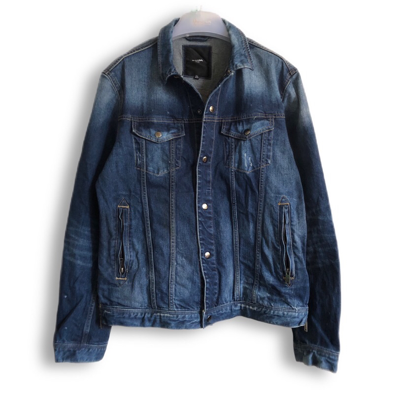 Preloved Denim Jacket (men) | Shopee Philippines